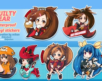 Vinyl Sticker Guilty Gear - Etsy