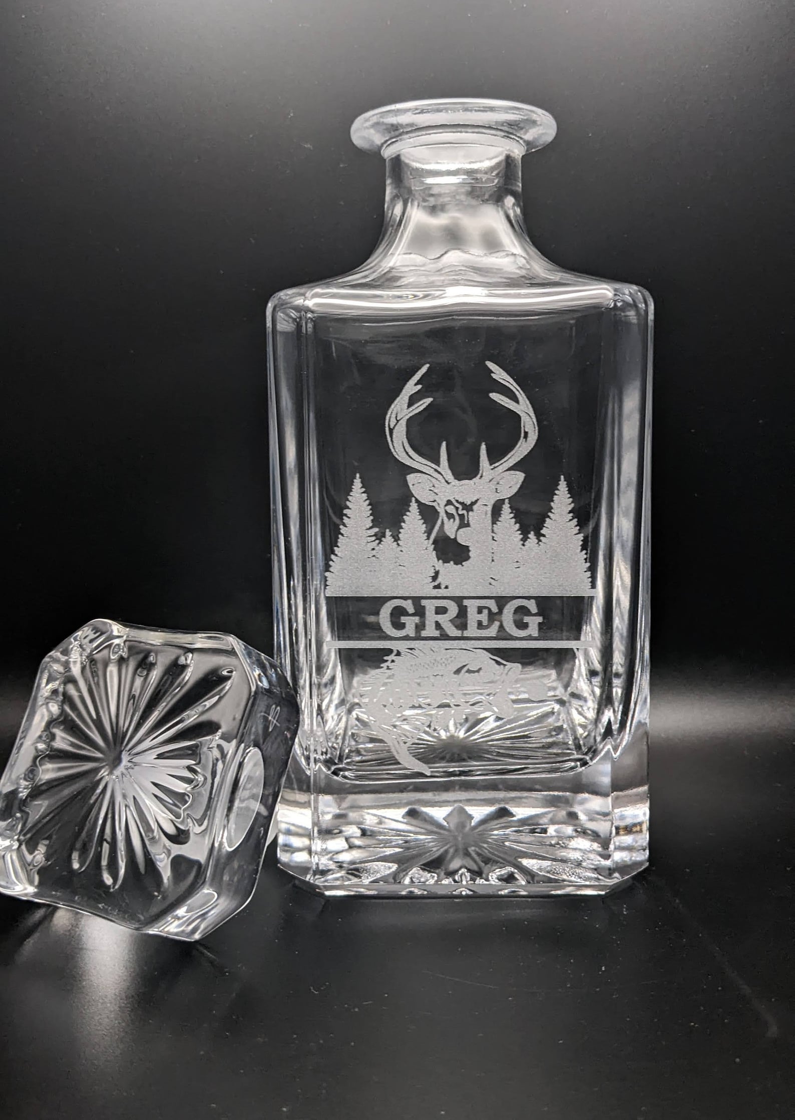 Whiskey Decanter Set Personalized Barware Wedding Gift - Etsy