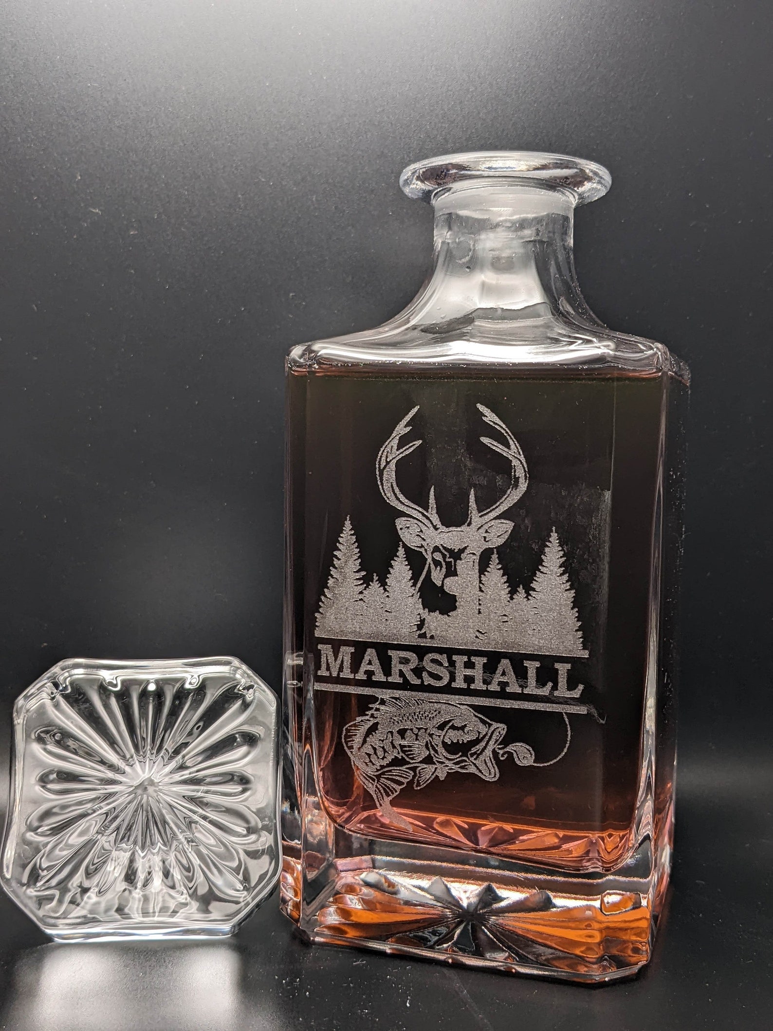 Whiskey Decanter Set Personalized Barware Wedding Gift - Etsy