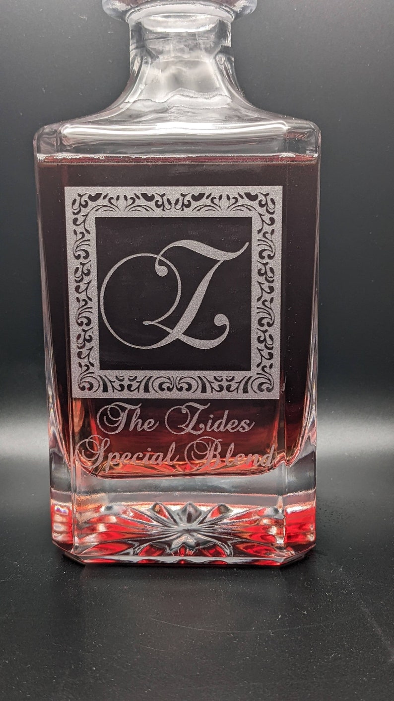 Whiskey Decanter Set Personalized Barware Wedding Gift - Etsy