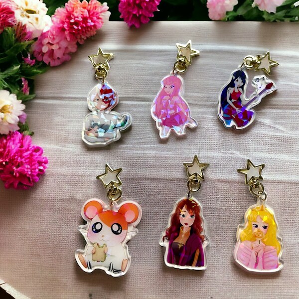 Pop Culture Key Ring - Etsy