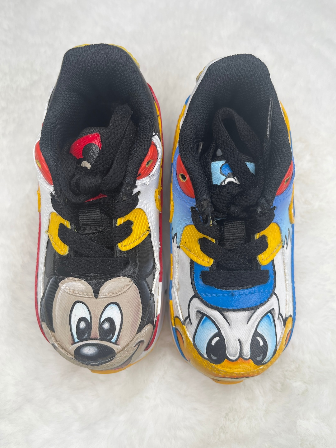 Mickey Mouse Donald Duck Kid Shoes Mickey and Friends Shoes Mickey and ...