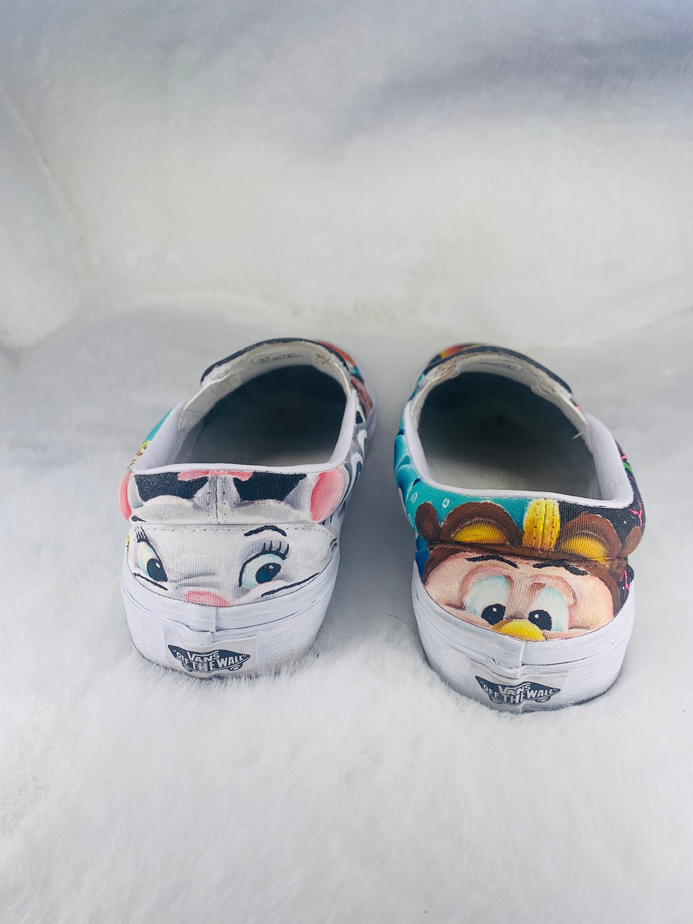 Hand Painted Disney Shoes Disney Character Shoes Disney Vans Hand ...