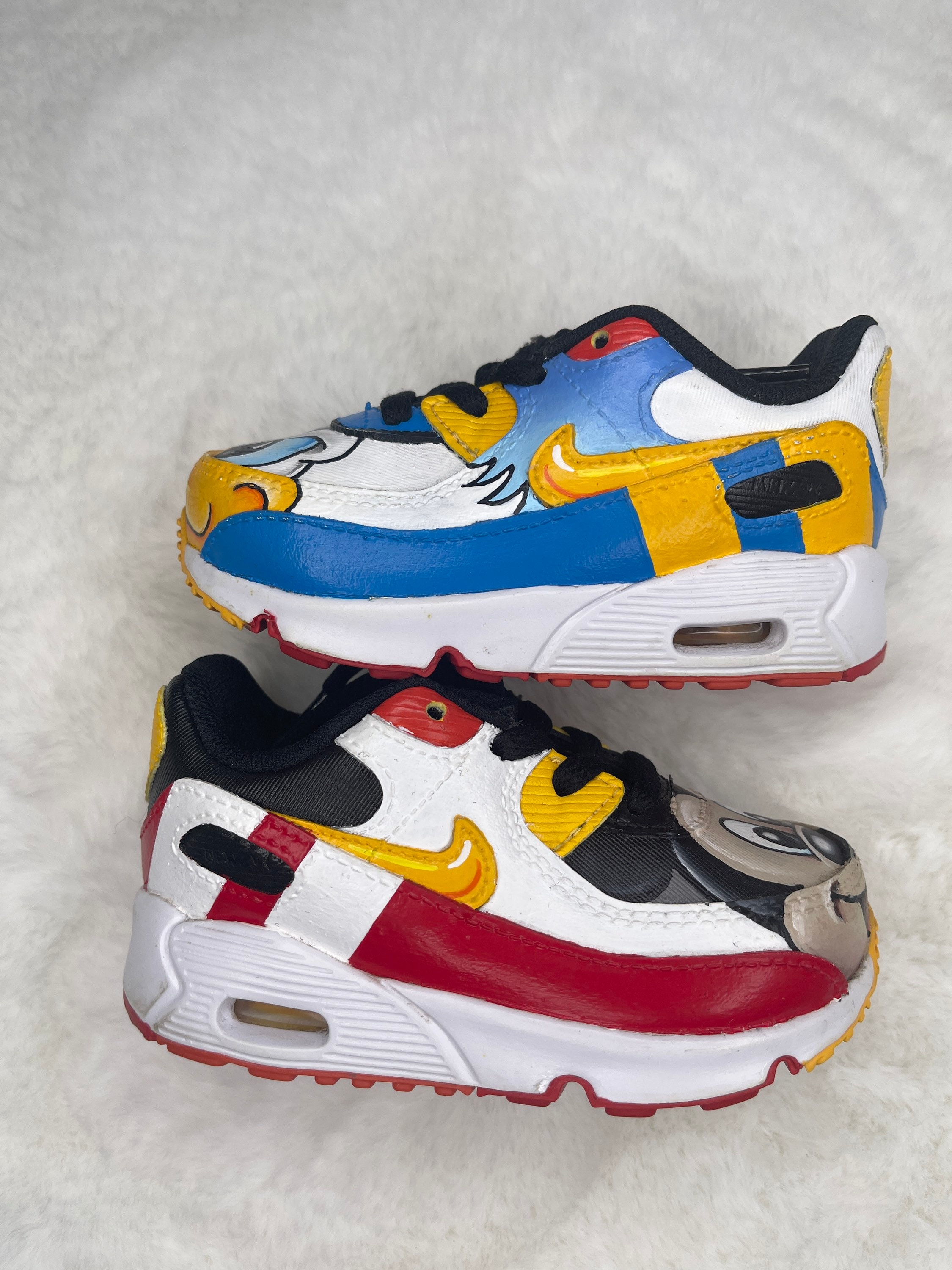 Mickey Mouse Donald Duck Kid Shoes Mickey and Friends Shoes Mickey and ...