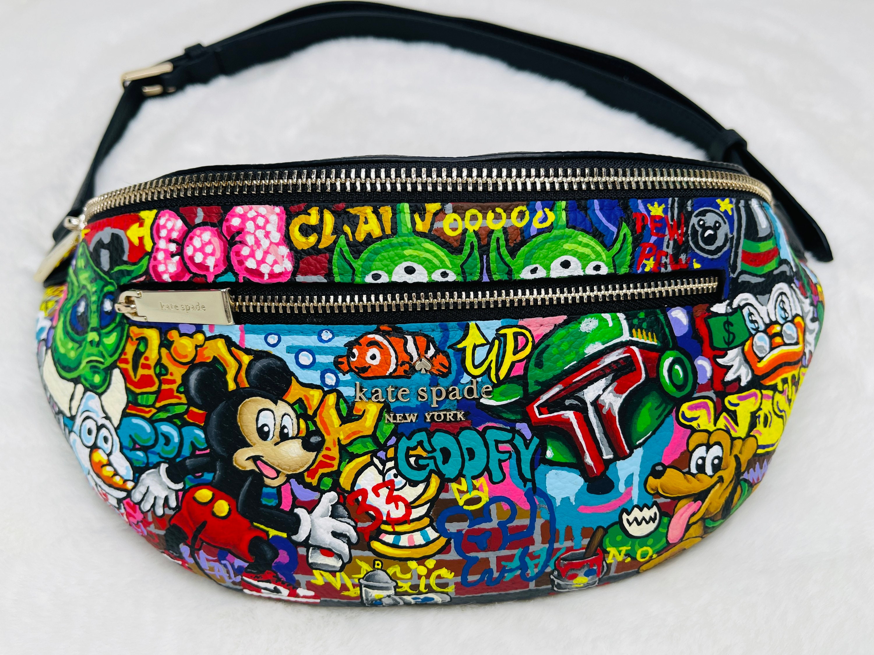 Disney Hip Bag | Custom Disney | Disney Castle Fanny Pack | Disney ...