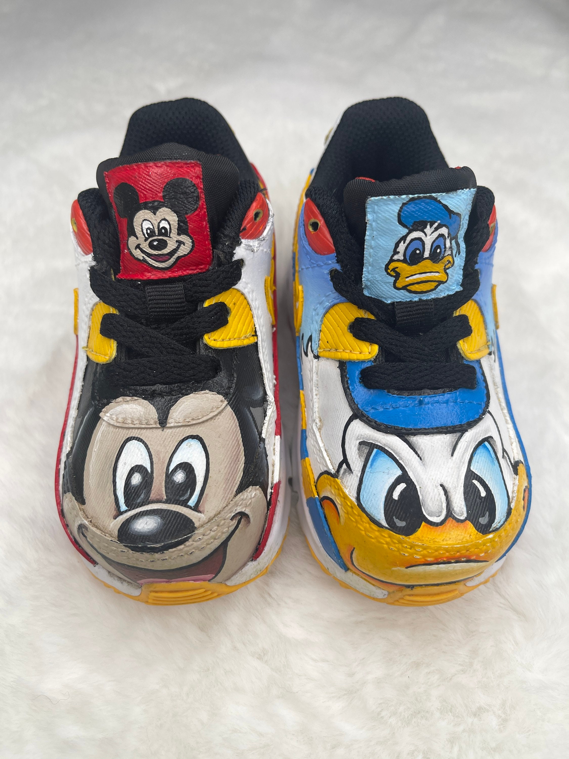 Mickey Mouse Donald Duck Kid Shoes Mickey and Friends Shoes Mickey and ...