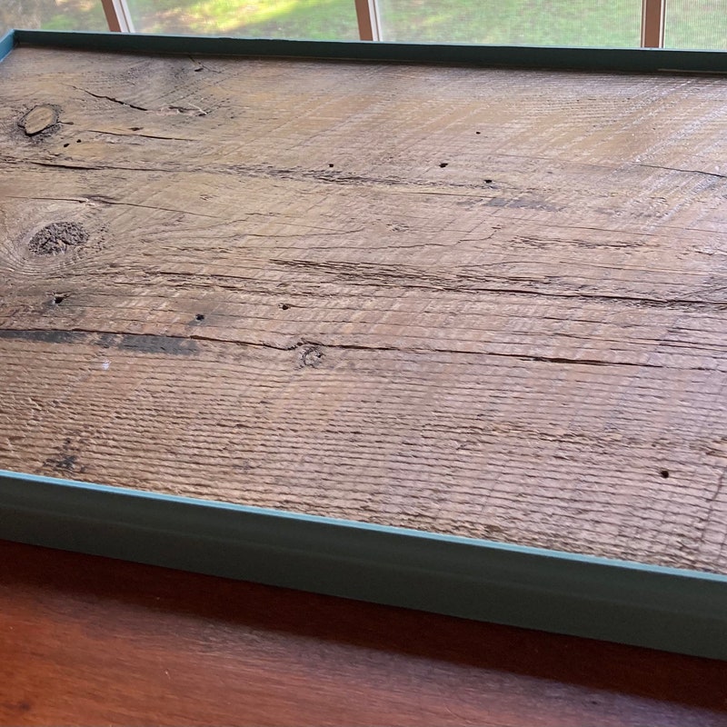 Reclaimed Wood Tray - Etsy