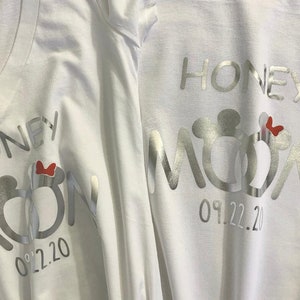 Disney Honeymoon Shirt_disney Mooners Shirt_just Married - Etsy