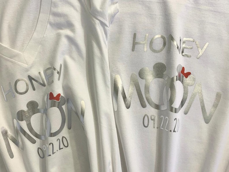 Disney Honeymoon Shirt_disney Mooners Shirt_just Married - Etsy