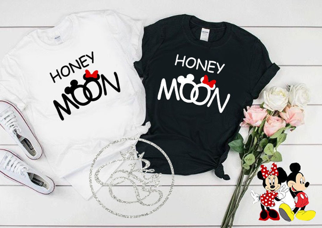 Disney Honeymoon Shirt_disney Mooners Shirt_just Married - Etsy