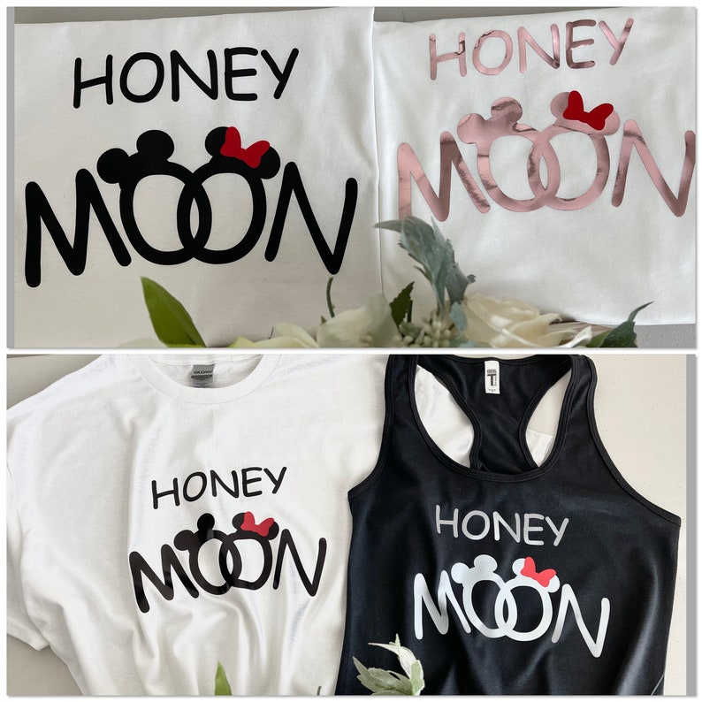 Disney Honeymoon Shirt_disney Mooners Shirt_just Married - Etsy