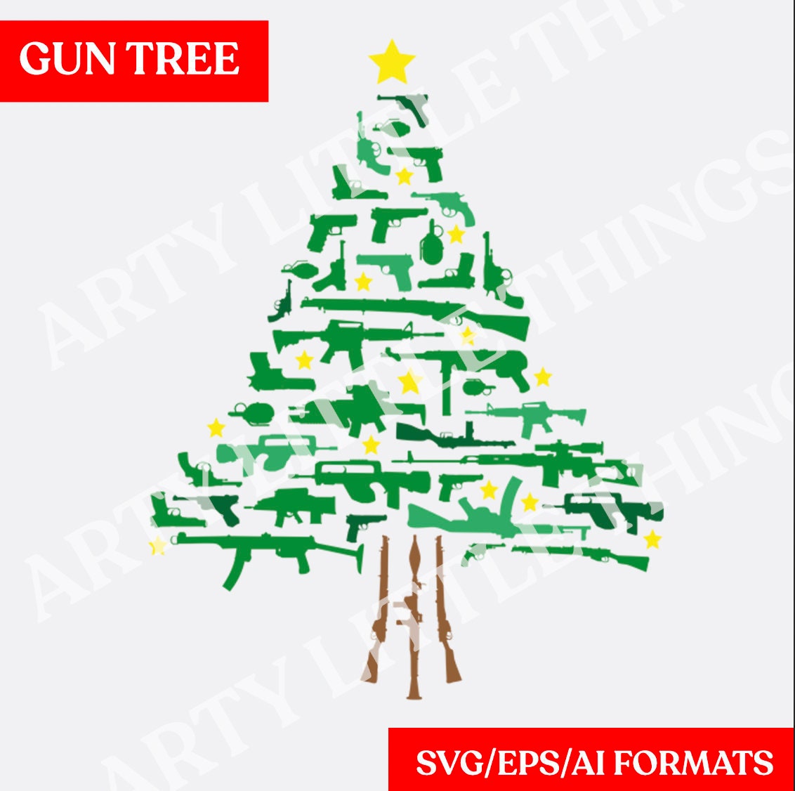 Gun Tree - Etsy