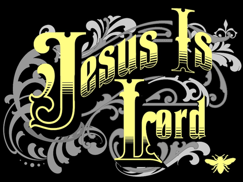 Jesus is Lord - SVG & PNG File . - Etsy