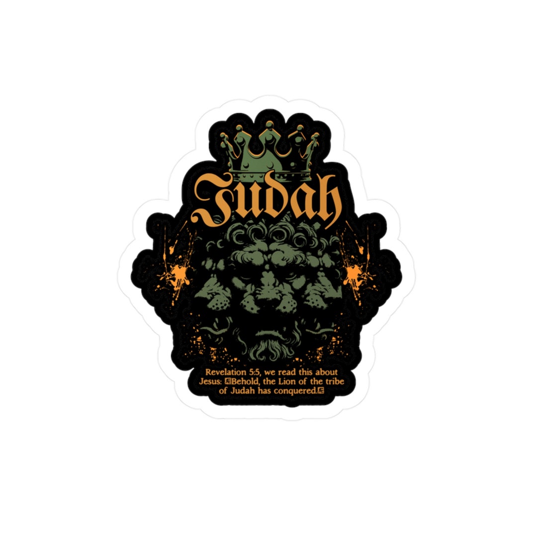 Judah Kiss-cut Vinyl Decals - Etsy