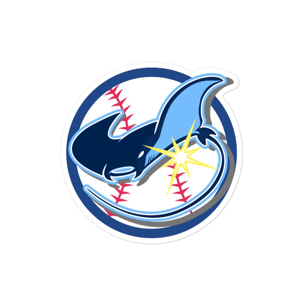 Ray Baseball - Bubble-free Stickers - Etsy