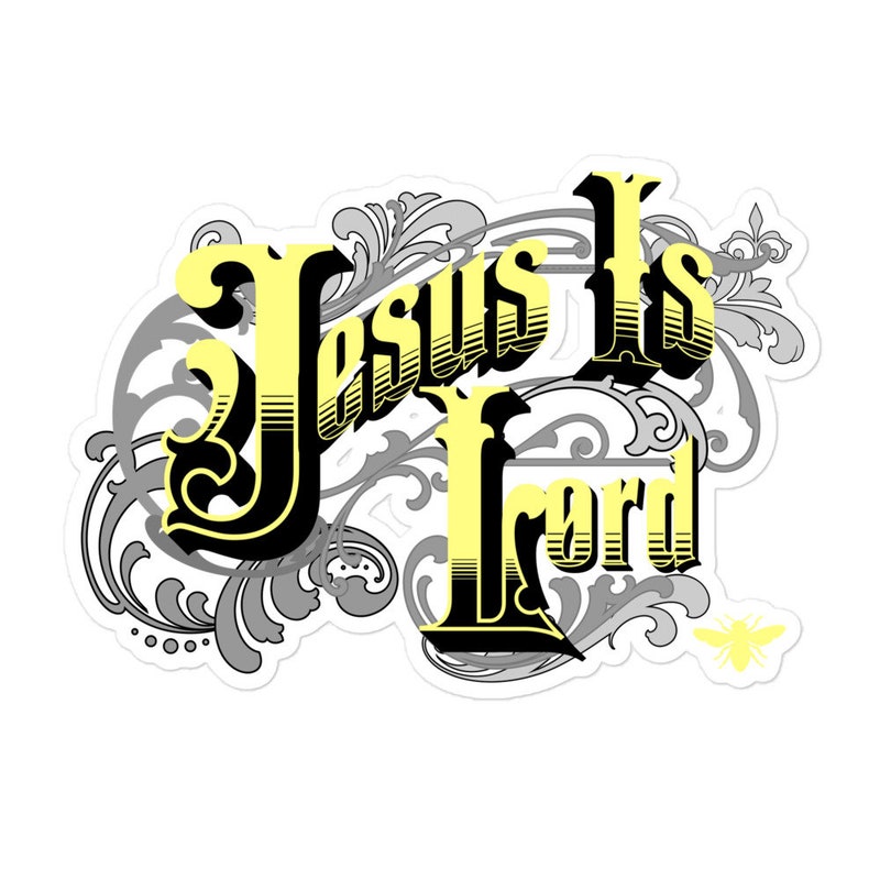 Jesus is Lord Logo - Etsy