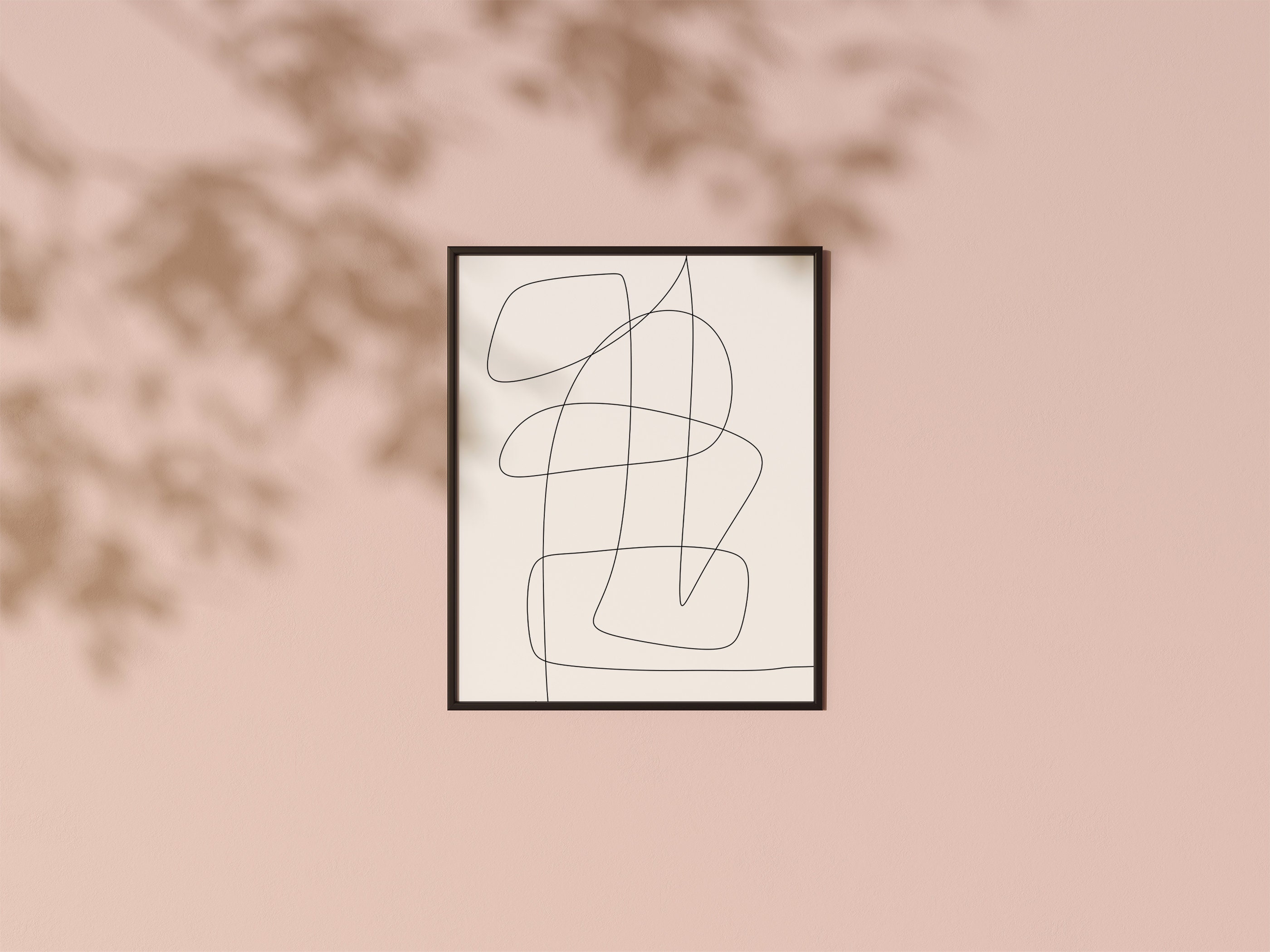 Scribble Art | One Line Art | Minimalist Line Art | Fine Line Art Print ...