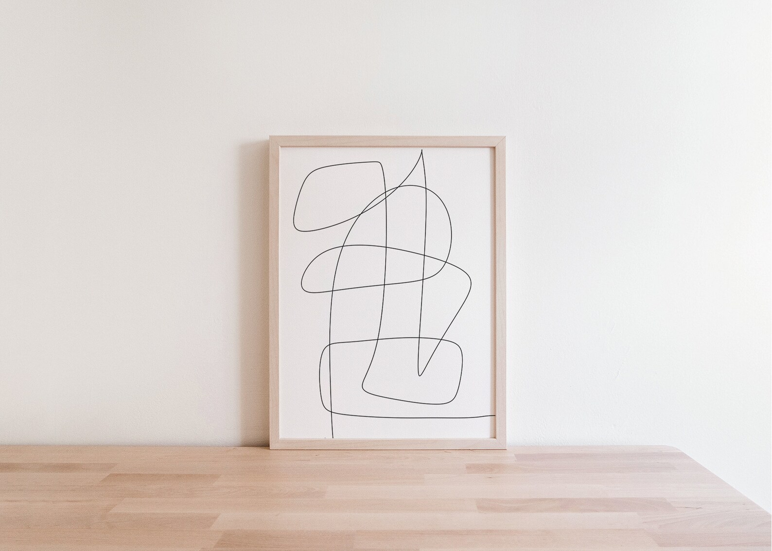 Scribble Art | One Line Art | Minimalist Line Art | Fine Line Art Print ...