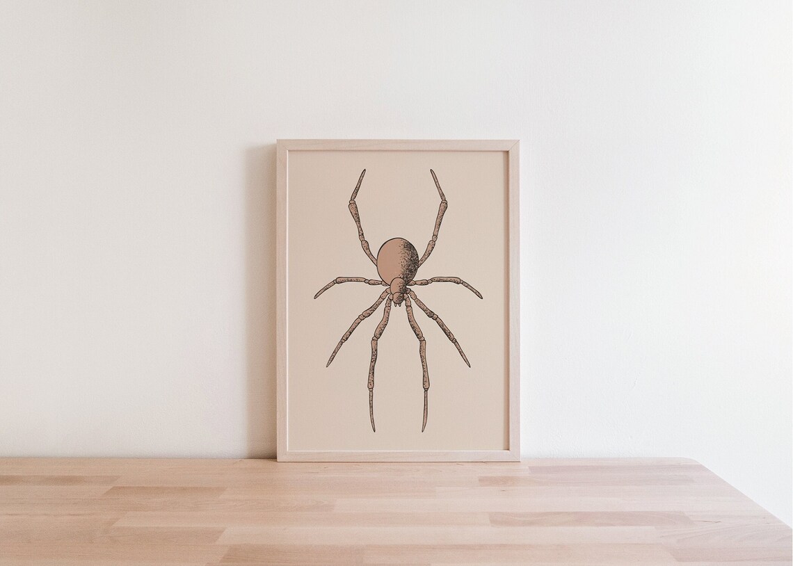Halloween Spider Wall Art | Spider Wall Art | Halloween Art Print ...