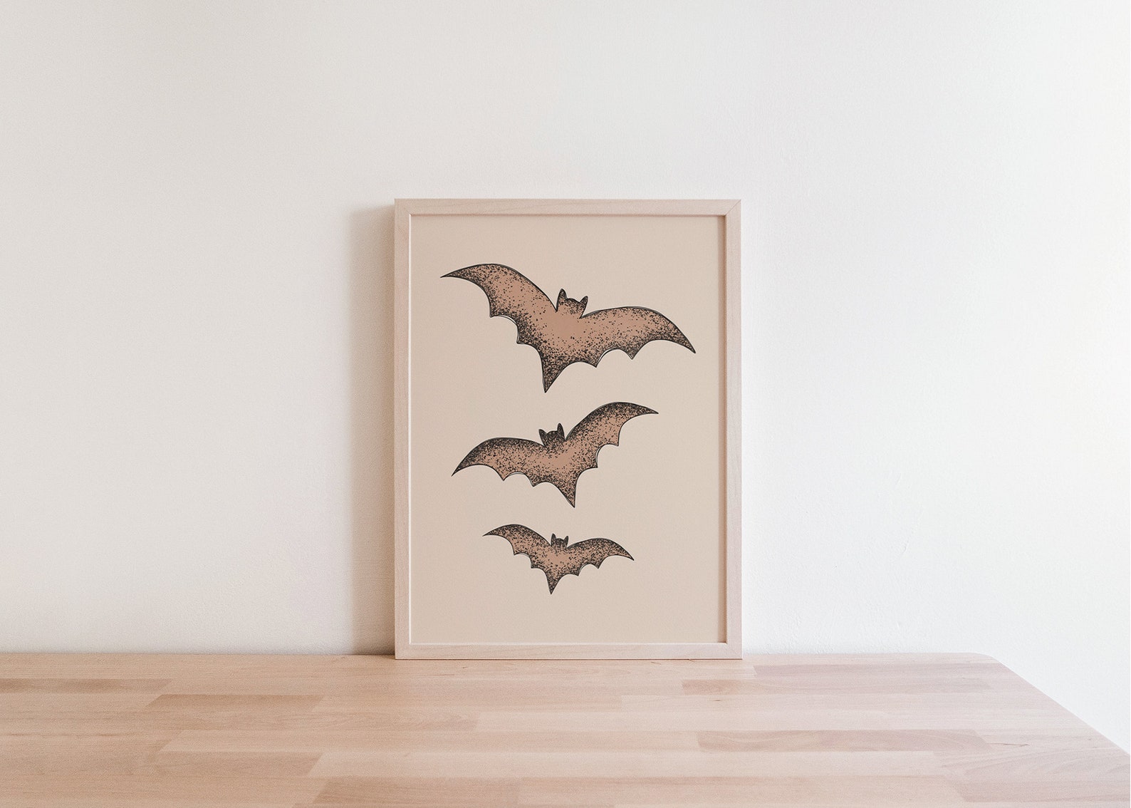Halloween Bat Wall Art Bat Wall Art Halloween Art Print - Etsy