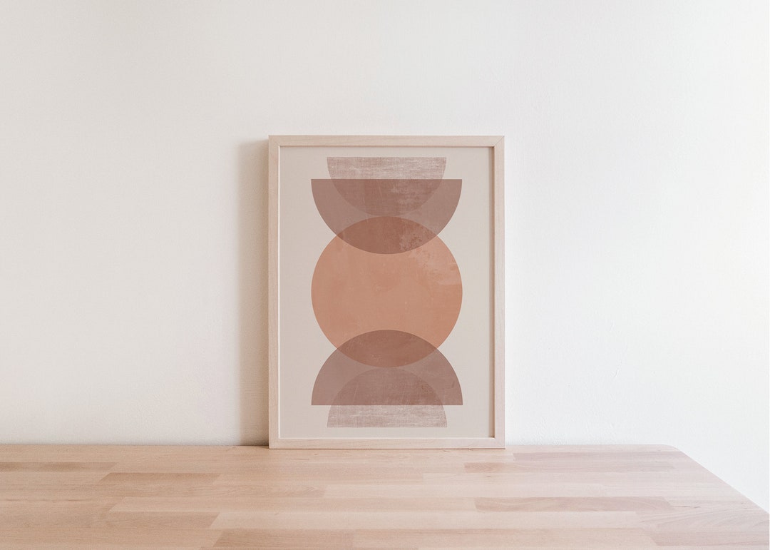 Geometric Arch Print | Arches Print | Half Circle Art | Boho Wall Art ...
