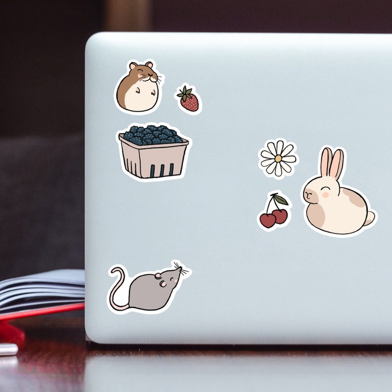 Woodland Animal Friends Sticker Sheet - Etsy