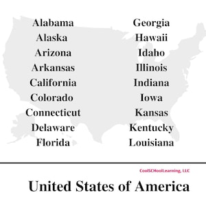 Social Studies Classroom Decor, Maps for Kids, United States Map ...