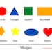 Shapes and Numbers 1 - 20, Preschool Learning, Kindergarten Readiness ...