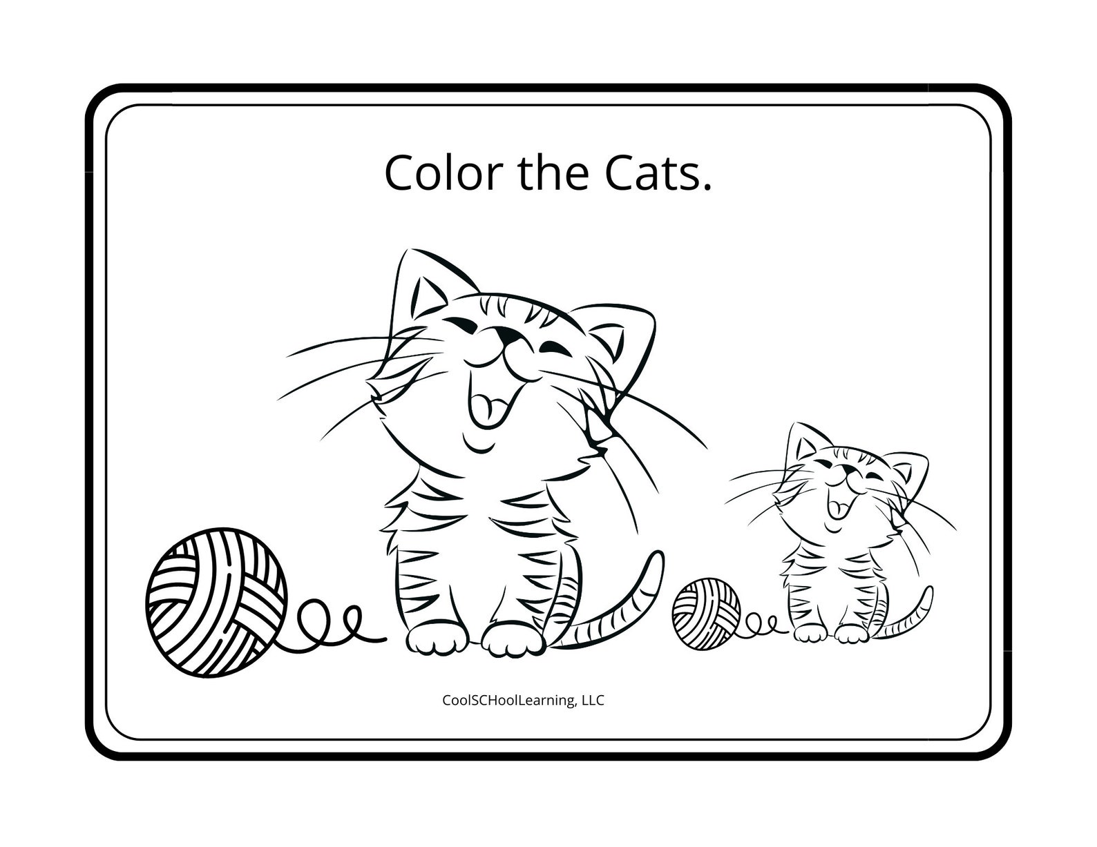 Animal Coloring Pages for Kids, Animal Coloring Sheet, Prek Worksheets ...