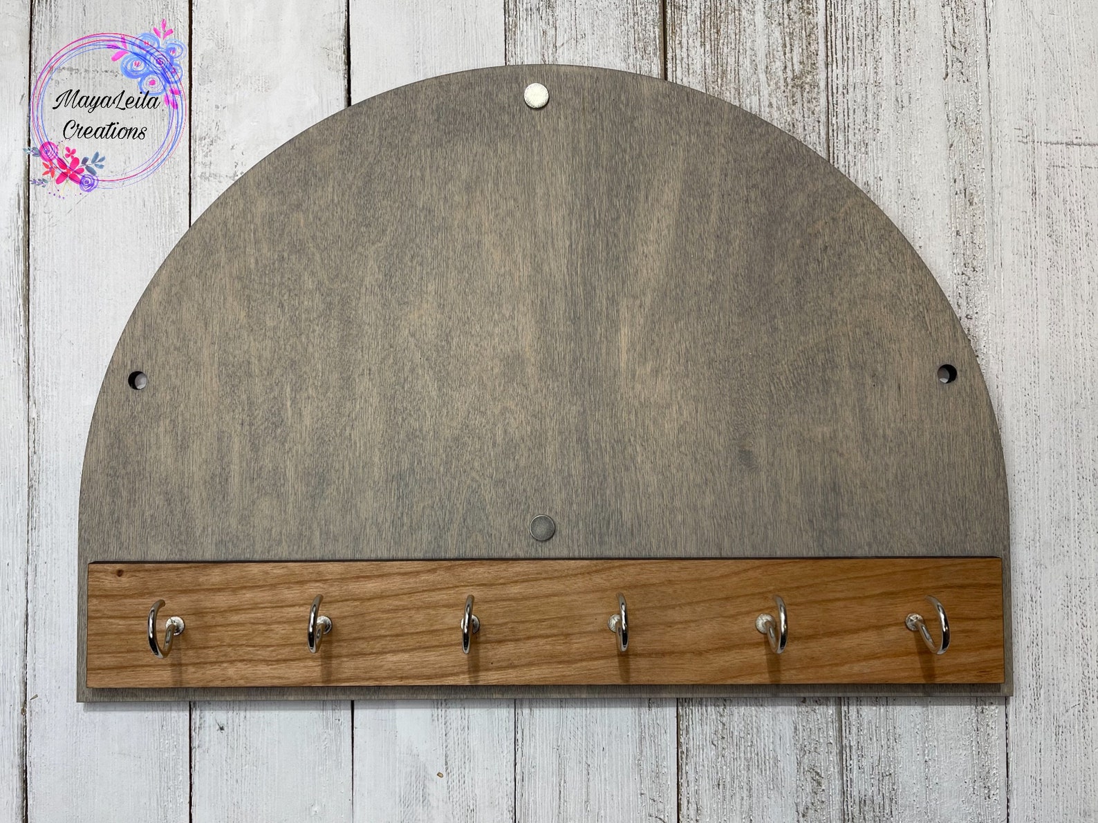 Personalized Wood Wall Mount Key Holder Key Holder Wedding | Etsy