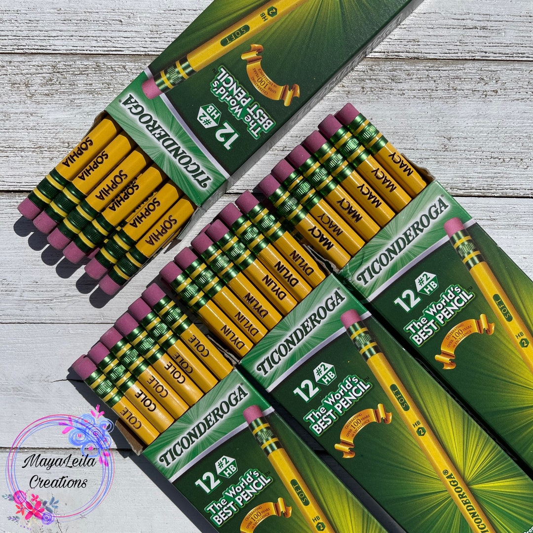 Engraved Pencils, Personalized Pencils, Back to School, First Day of ...