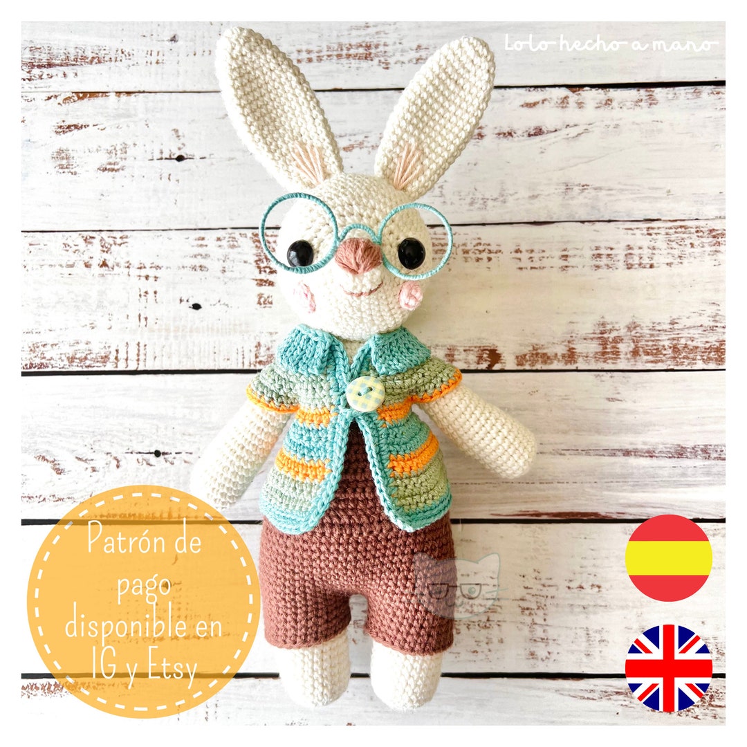 Johnny Bunny | Amigurumi Pattern ESP - ENG - Etsy