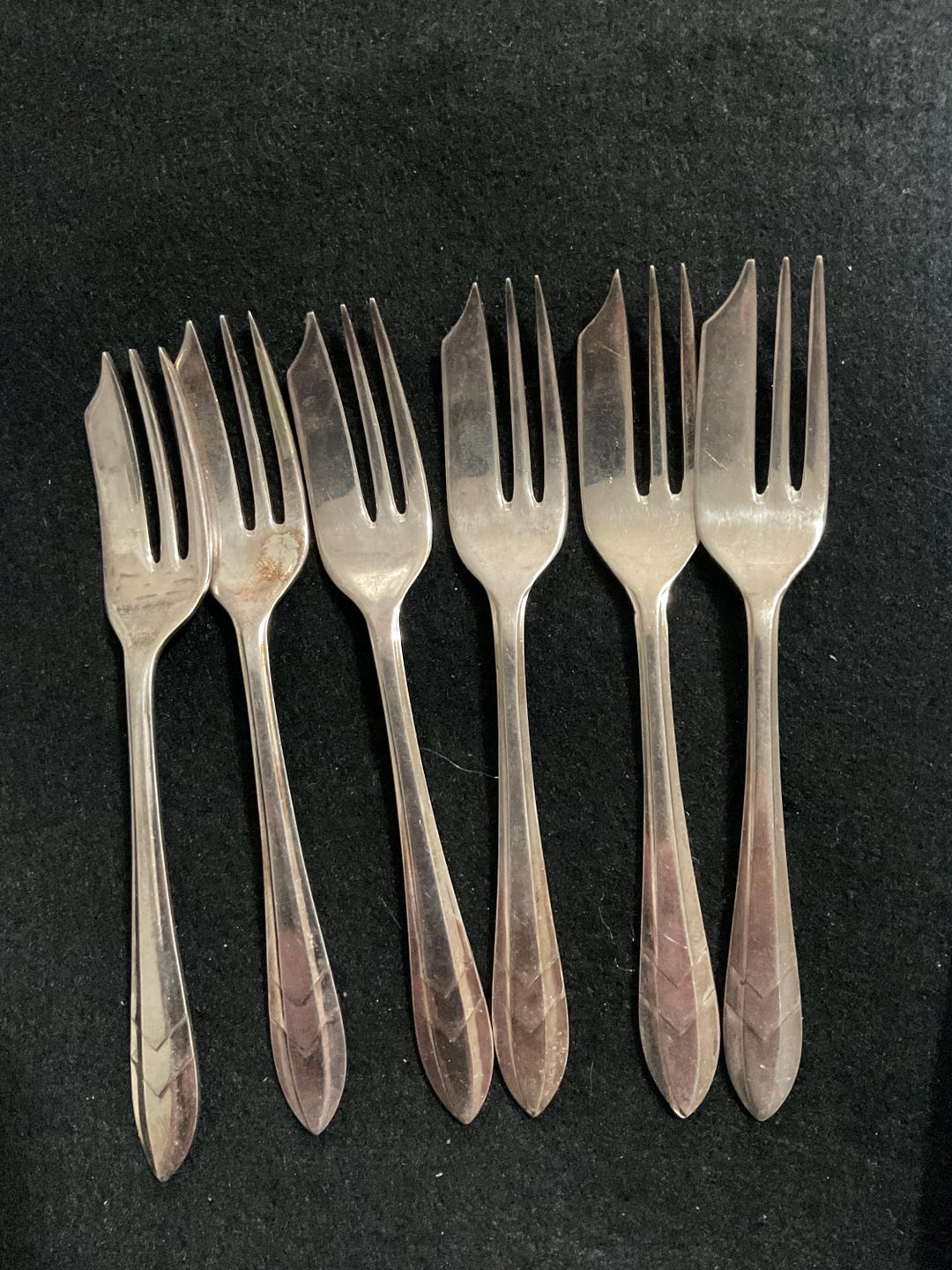 Sheffield England Vintage Pastry Forks. - Etsy