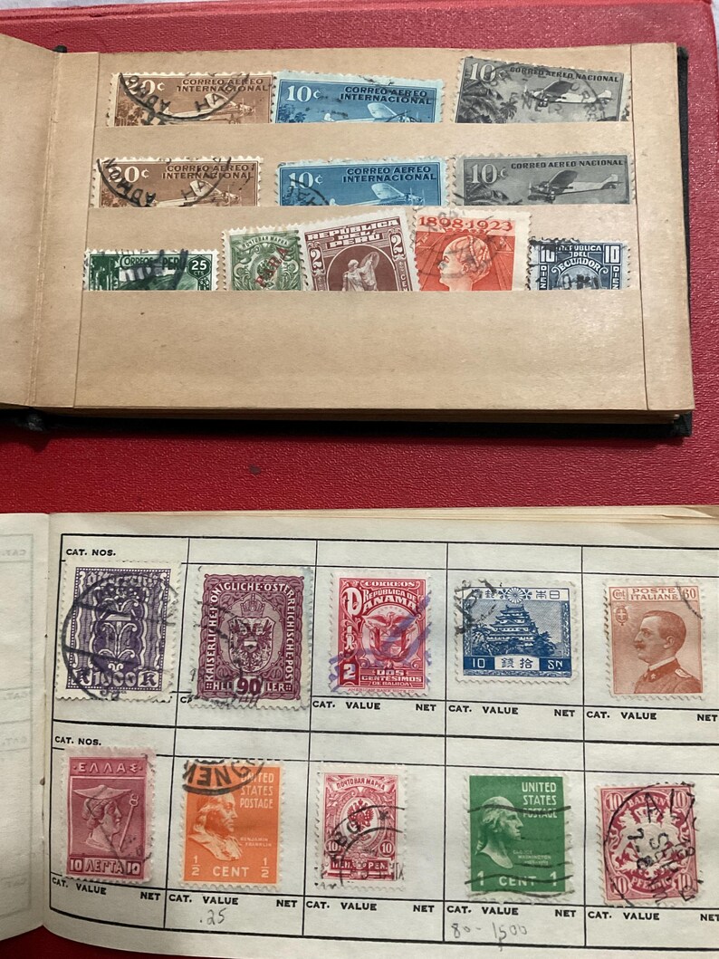 Vintage Stamps - Etsy