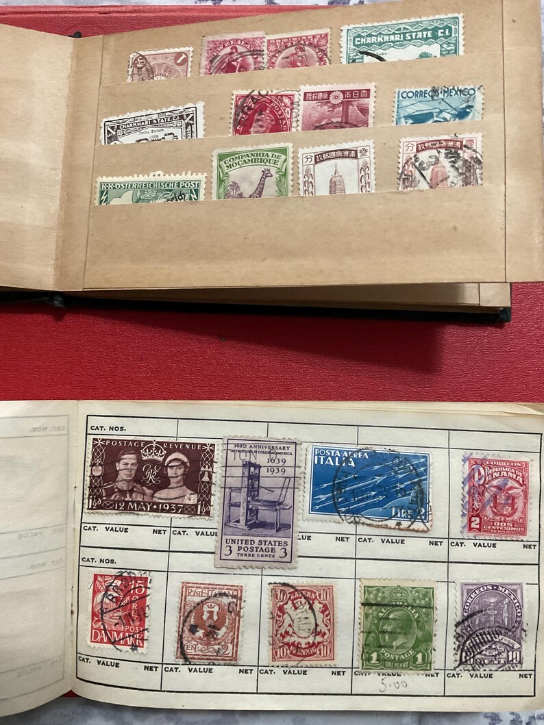Vintage Stamps - Etsy