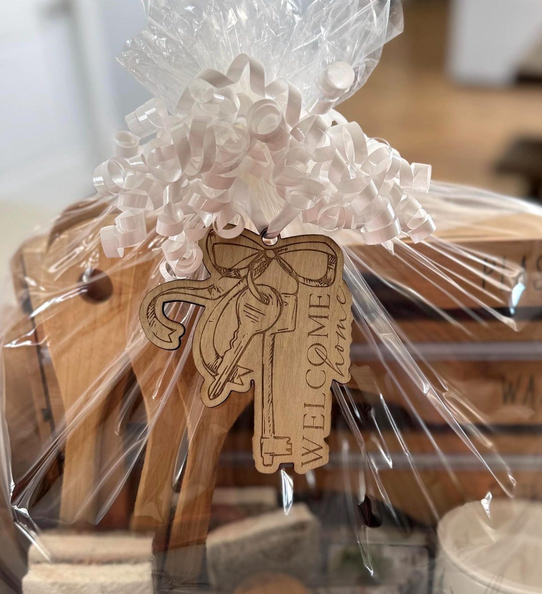 WELCOME HOME TAG | Gift Tag | Welcome Home Gift Tag | Realtor Gift ...