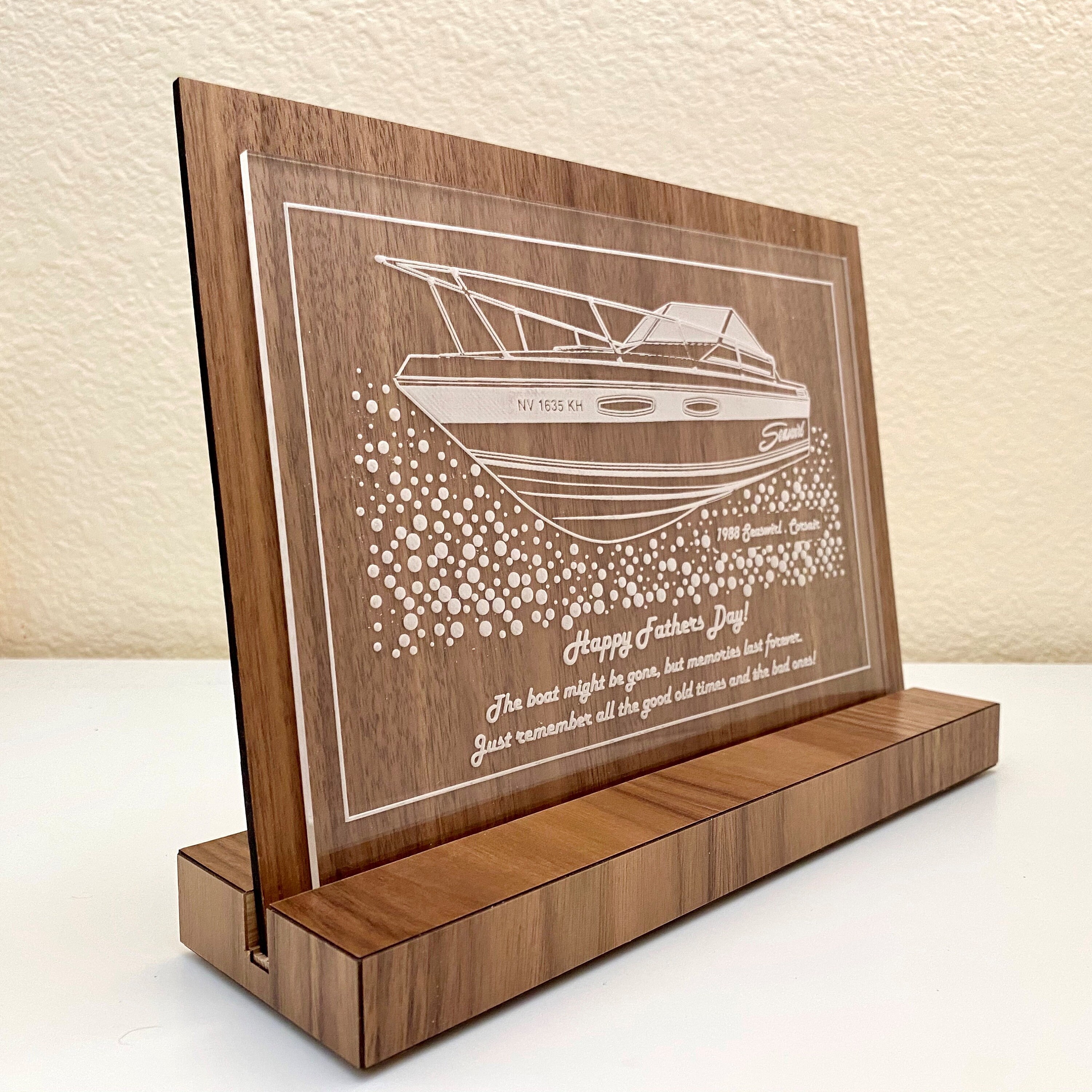 Custom Plaque Wood and Acrylic Plaque Custom Gift Handmade | Etsy