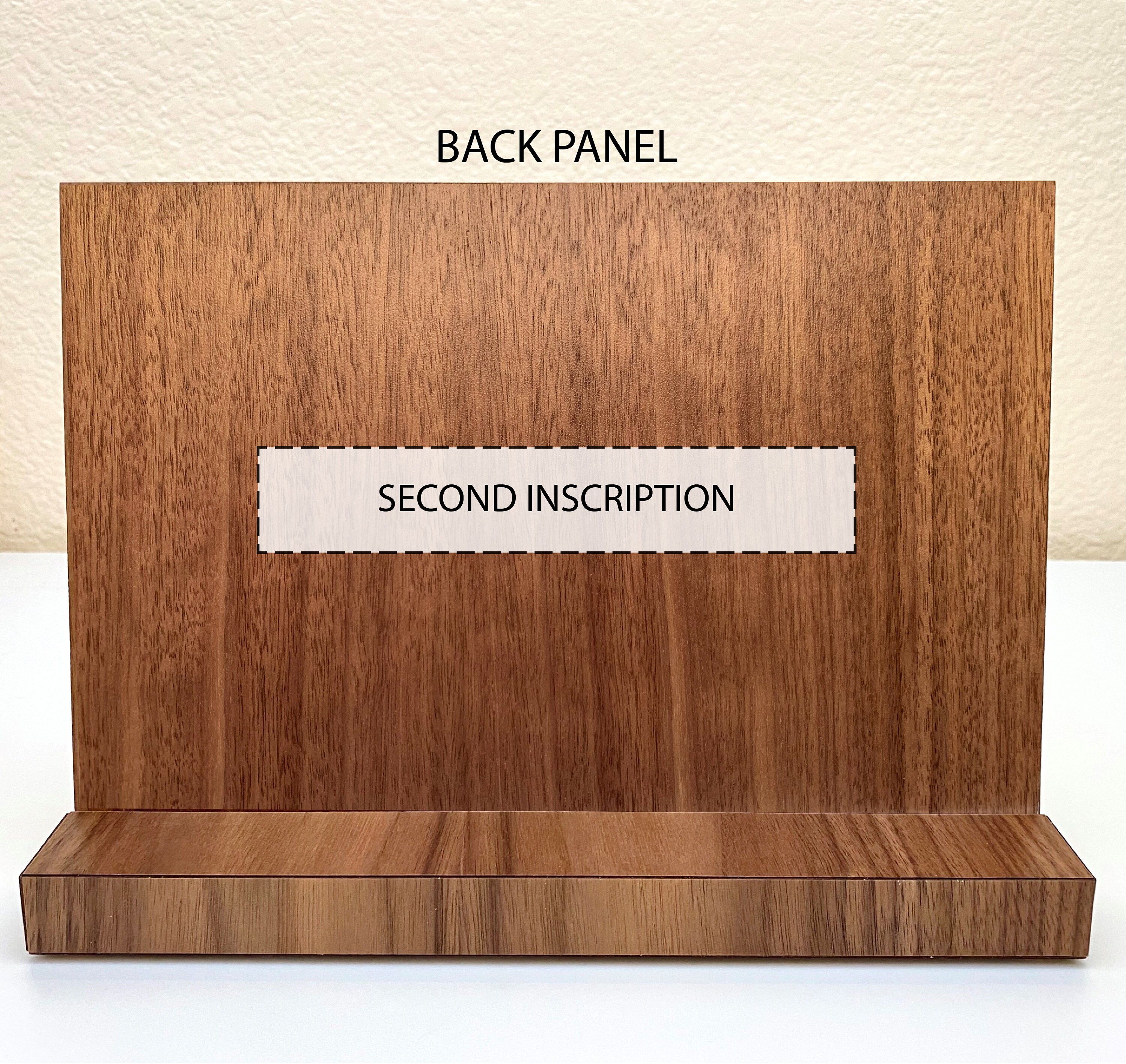 Custom Plaque Wood and Acrylic Plaque Custom Gift Handmade | Etsy