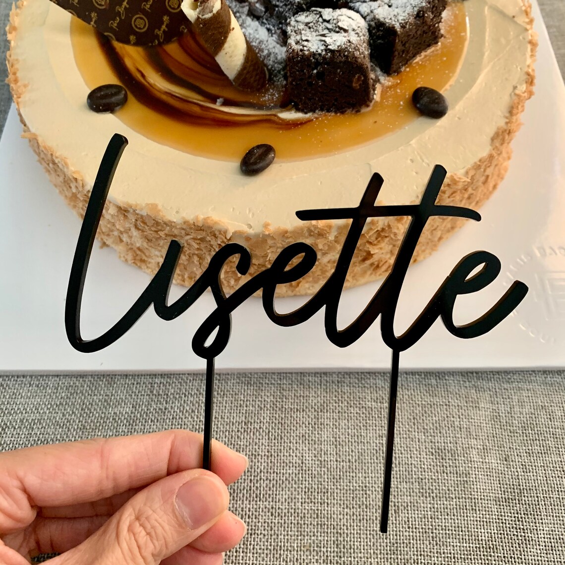 Cake Topper Custom Cake Topper Birthday Cake Topper Name | Etsy