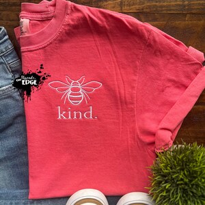 BEE Kind. Left Chest Design - Etsy