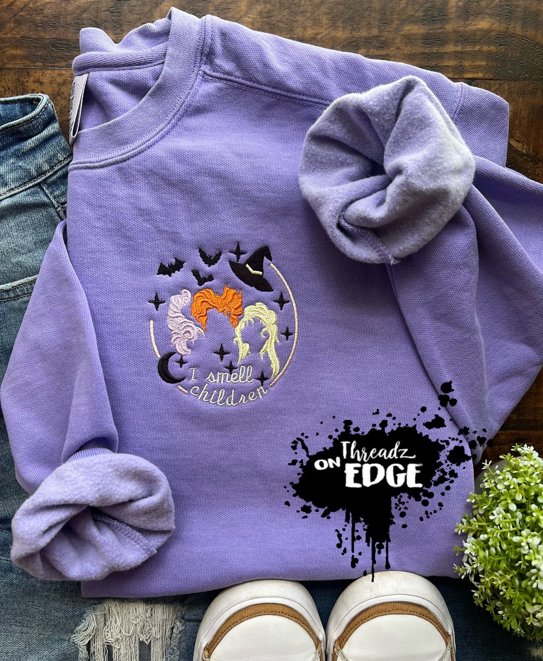 I SMELL CHILDREN Sweatshirt Left Chest Design - Etsy