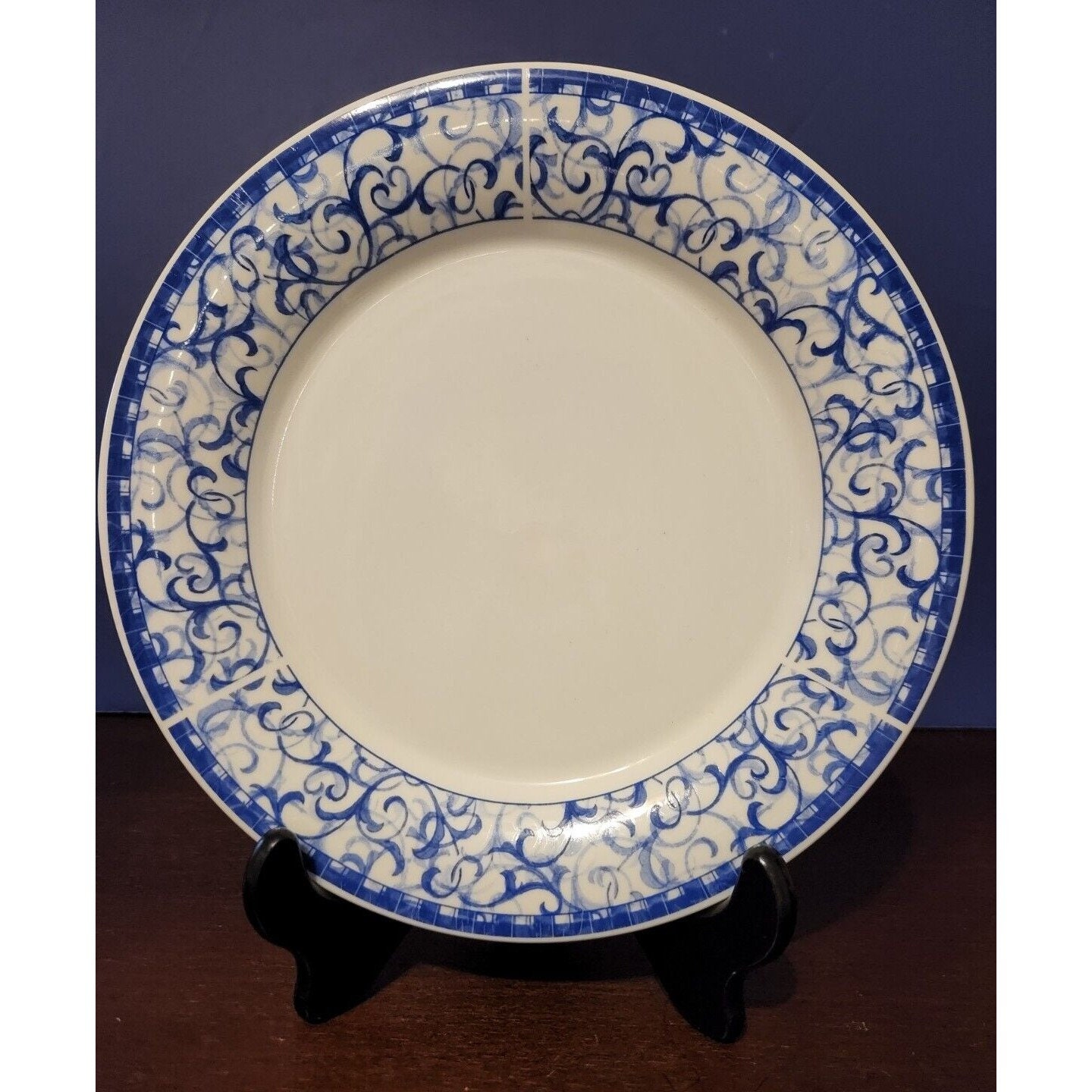 Oneida Blue Trellis Dinner Plate 10" Perfect Settings Set of 4 - Etsy