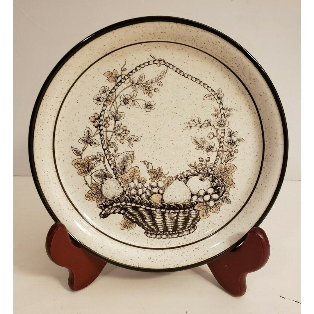 Arklow Honey Stone Salad Side Plates ERIN HARVEST Made in Ireland 7.5 ...