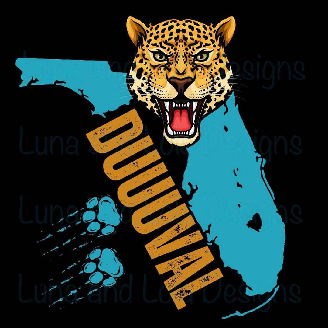 Duuuval Florida Jaguars PNG - Etsy