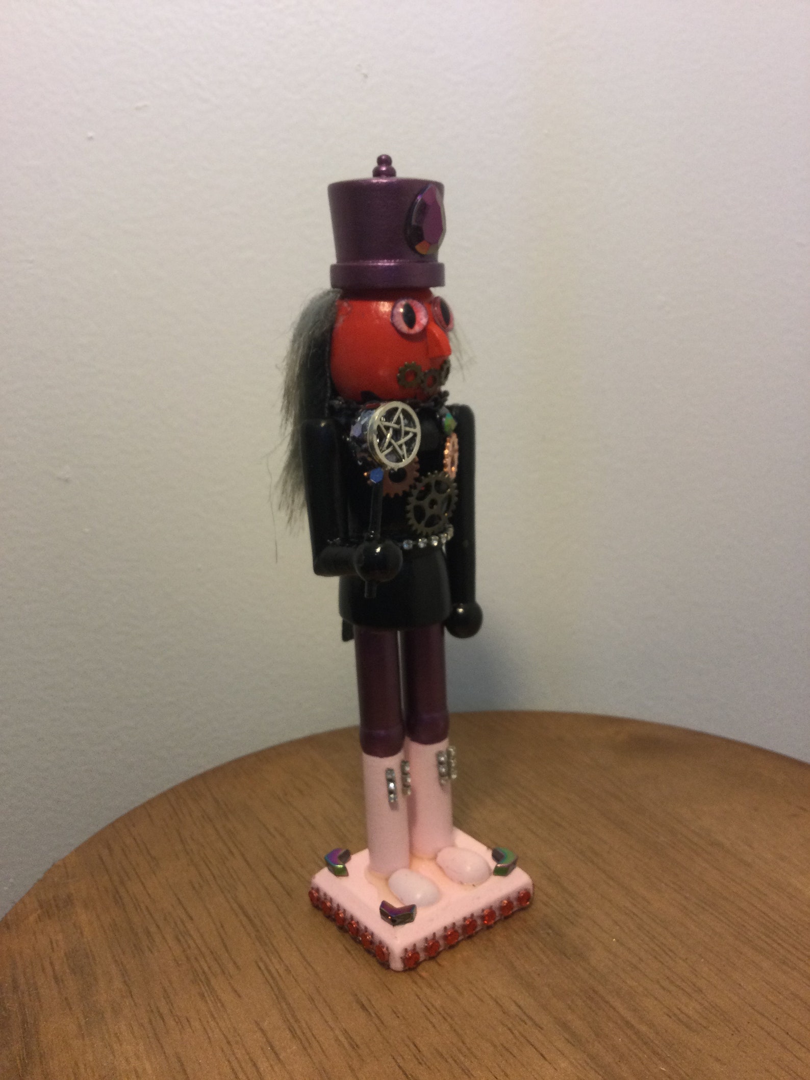 Wicked Purple Witch Steampunk Nutcracker Figure Gift - Etsy