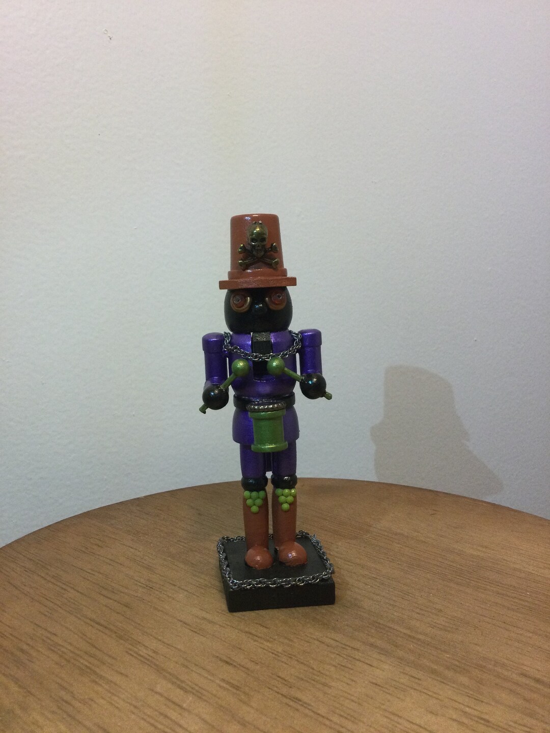 Mini Purple Evil Drummer Steampunk Nutcracker Figure Gift - Etsy