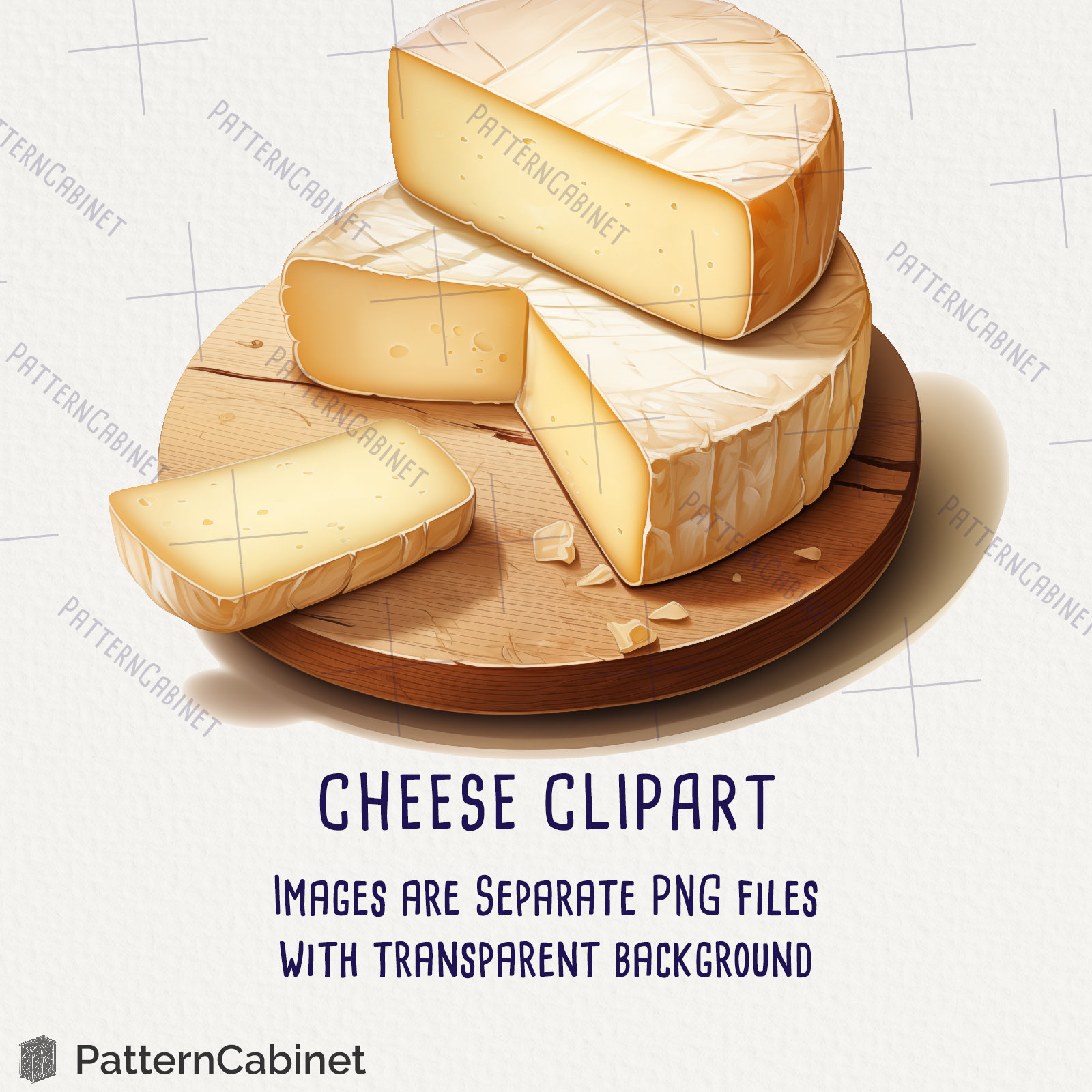 28 Cheese Clipart, Transparent Cheese PNG Art for Commercial Use ...