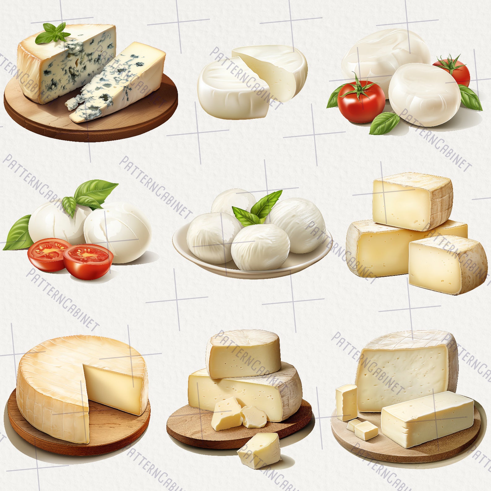 28 Cheese Clipart, Transparent Cheese PNG Art for Commercial Use ...