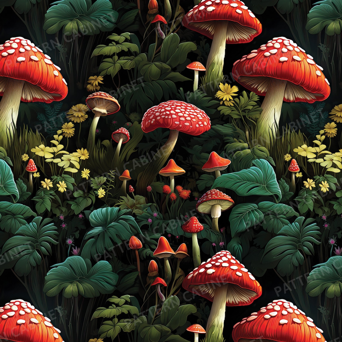 Animal Seamless Pattern Pack Wild Animal Digital Paper JPG Digital ...