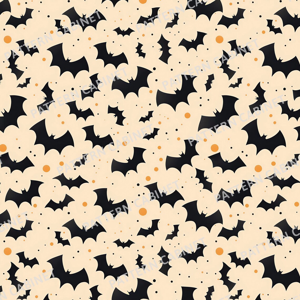 Halloween Seamless Pattern Bundle • Scary Halloween Art • JPG Digital ...